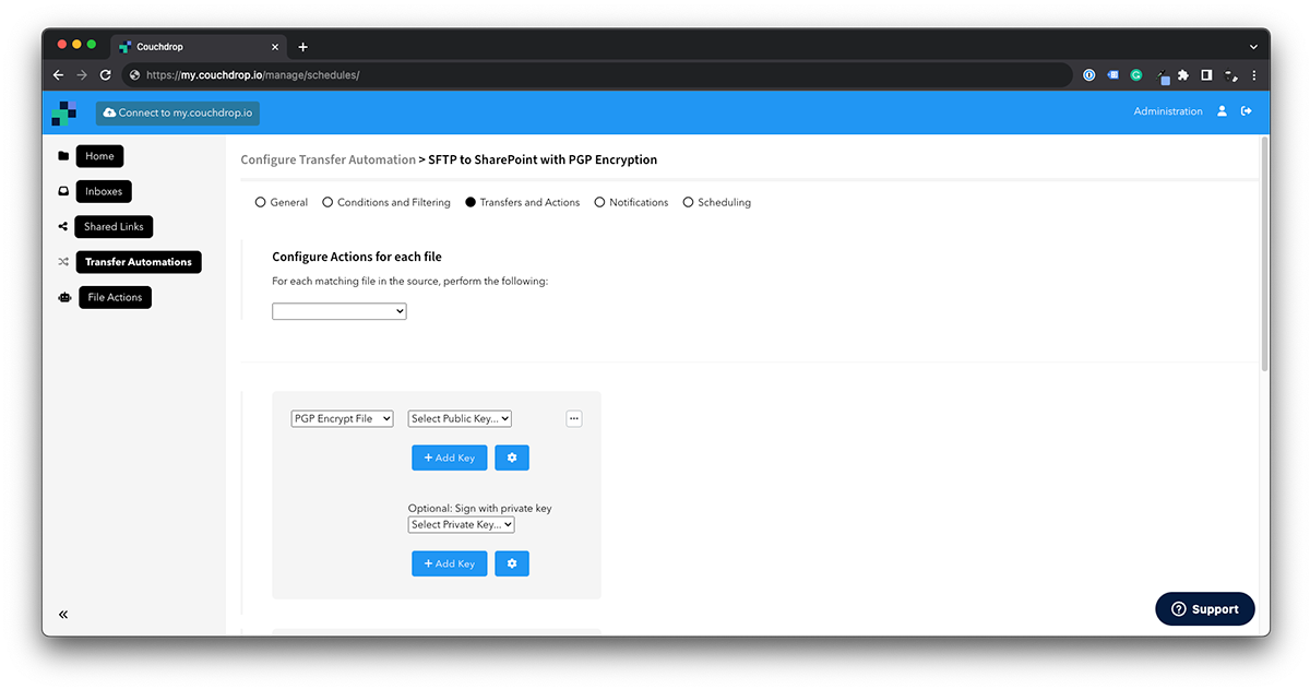 SFTP: Encrypting or Decrypting Files with PGP | Couchdrop - Cloud SFTP